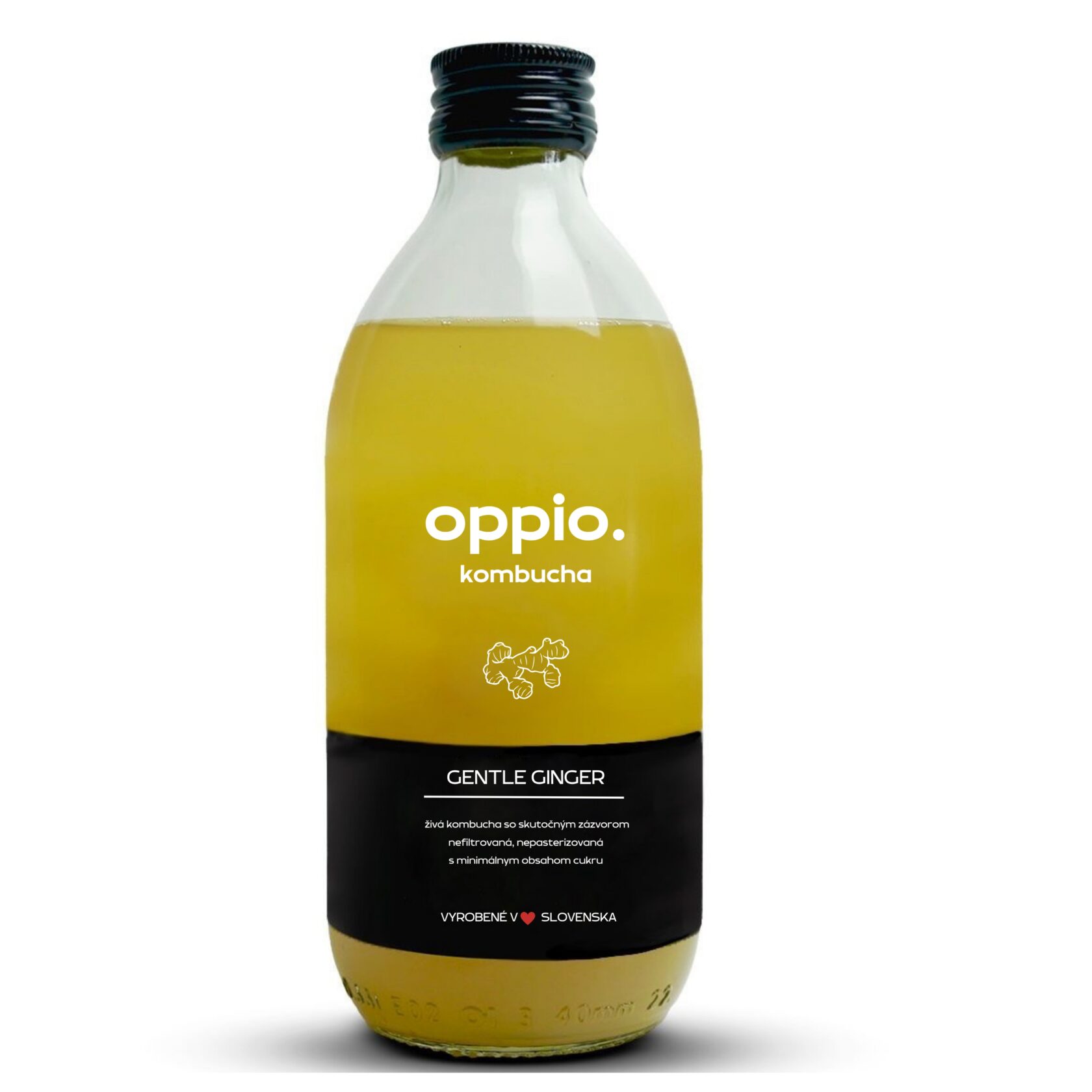 Gentle Ginger - oppio. - zázvorová kombucha