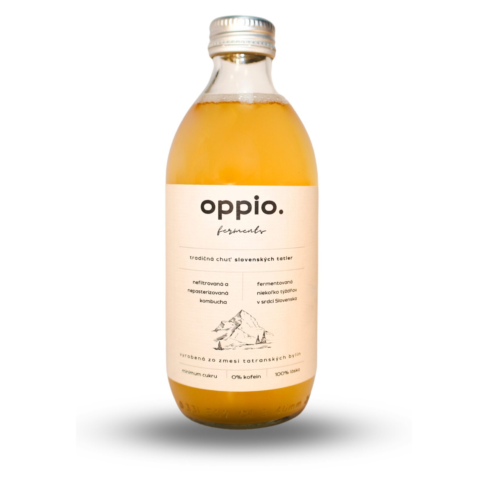 Bylinná kombucha - oppio. - Tatranské bylinky