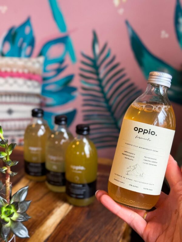 oppio. - autentická živá kombucha